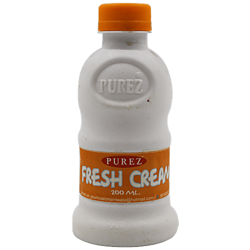Buy Purez Fresh Cream 200 Ml Bottle Online At Best Price of Rs null ...