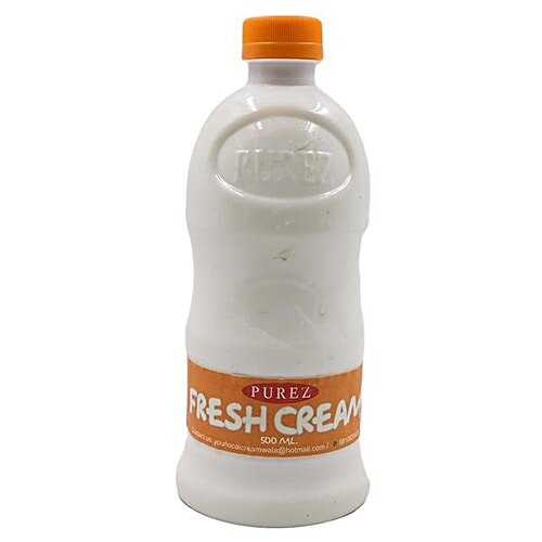Buy Purez Fresh Cream 500 Ml Bottle Online At Best Price of Rs 130 ...