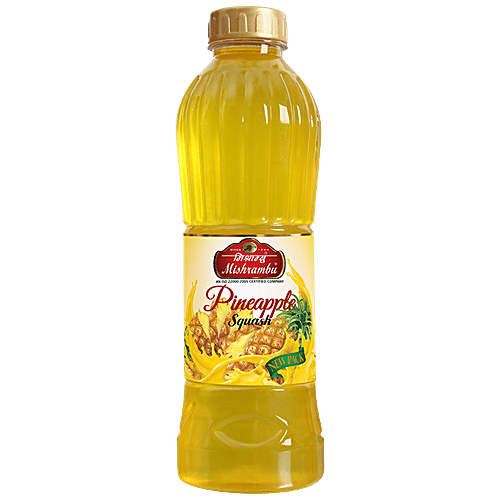 Buy Mishrambu Squash Pineapple 750 Ml Bottle Online at the Best Price ...