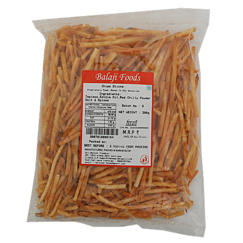 Buy Balaji Foods Chips Sticks 200 Gm Online At Best Price of Rs 45 ...