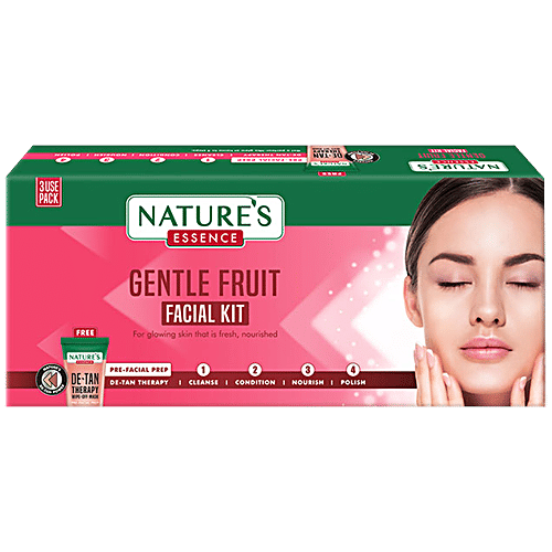 Buy Natures Essence Gentle Fruit Facial Kit - Provides Radiant Skin Online at Best Price of Rs ...