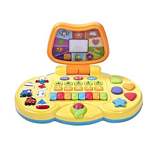 Buy Mee Mee Fun Learning Laptop - Yellow Online at Best Price of Rs ...