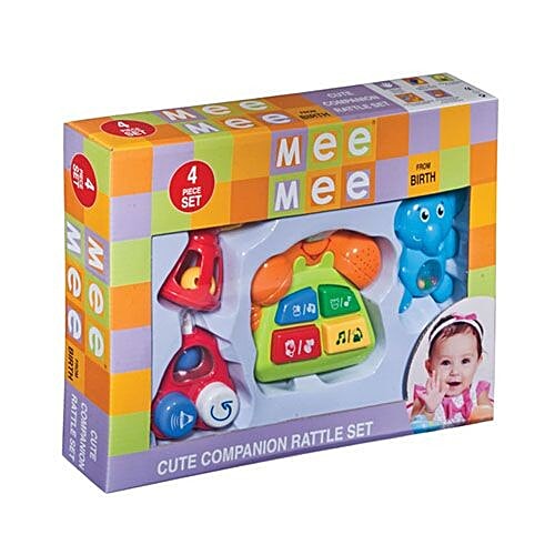 Buy Mee Mee Baby Rattle Set 1 Pc Online At Best Price of Rs null ...