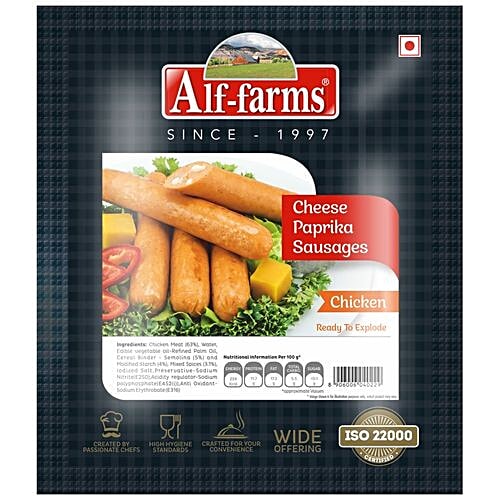 Buy Alf Farms Pvt Ltd Chicken Cheese Paprika 250 Gm Online At Best ...