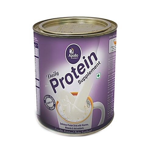 Buy Apollo Pharmacy Daily Protein Supplement Vanilla Flavour App0093 ...