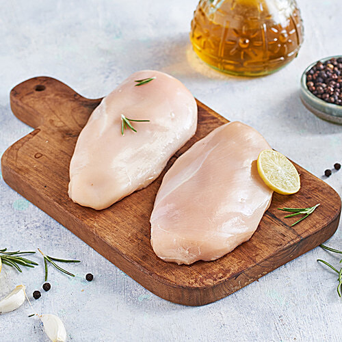 Buy Fresho Chicken Whole Breast 1 Kg Online at the Best Price of Rs 454 ...