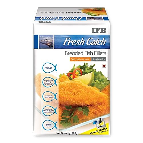 Buy Ifb Fish Fillet Breaded 400 Gm Online at the Best Price of Rs 440 ...