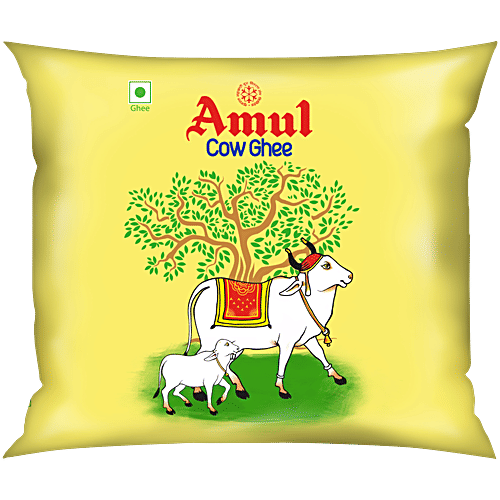 Buy Amul Cow Ghee 500 Ml Pouch Online At Best Price of Rs 326 - bigbasket