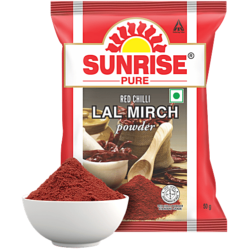 Buy Sunrise Powder Red Chilli 50 Gm Online at the Best Price of Rs 29 ...