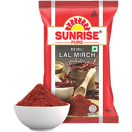 Buy Sunrise Powder Red Chilli 100 Gm Online at the Best Price of Rs 57 ...