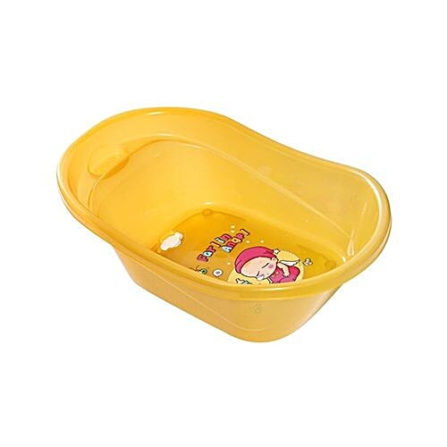 Buy Farlin Color Baby Bath Tub, Bf 178B - Yellow Online at Best Price ...