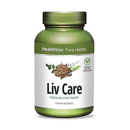 Buy HealthViva Pure Herbs Liv Care Online at Best Price of Rs null ...