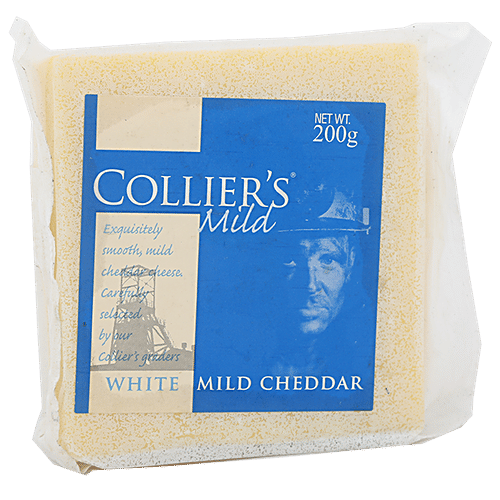 Buy Colliers Mild Cheddar White 200 Gm Online At Best Price of Rs 515 ...