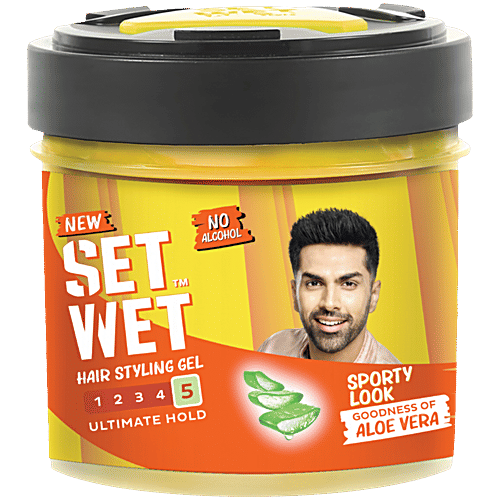 Buy Set Wet Hair Gel - Ultimate Hold 250 ml Online at Best Price. of Rs ...