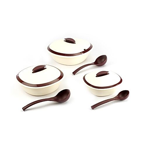 Buy Signoraware Casserole - Double Wall, Maroon 270 Online at Best ...