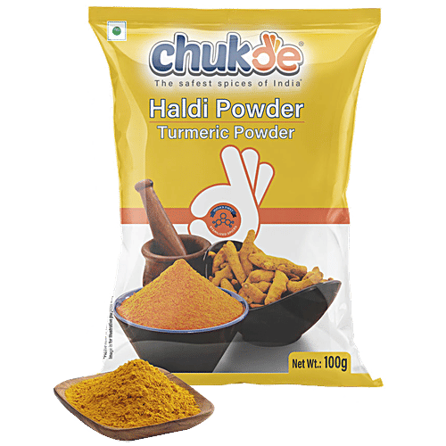 Buy Chuk De Powder Haldi 100 Gm Online at the Best Price of Rs 35.6 ...