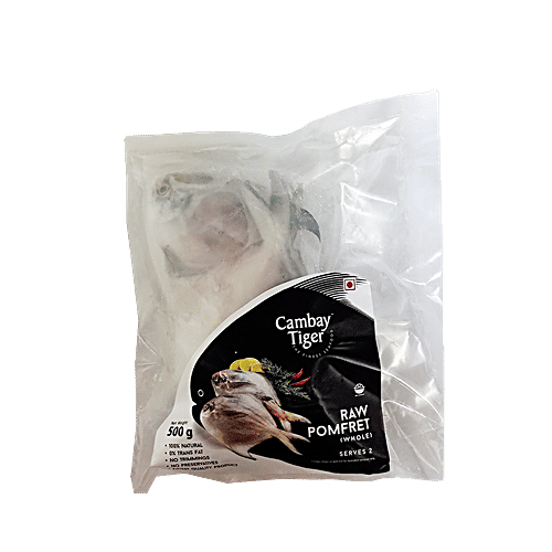 Buy Cambay Tiger Pomfret - Whole Online at Best Price of Rs 729 - bigbasket