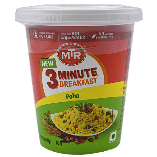 Buy MTR 3 Minute Breakfast Poha Online at Best Price of Rs null - bigbasket