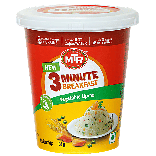Buy Mtr Cup Vegetable Upma 80 Gm Online At Best Price of Rs 62 - bigbasket
