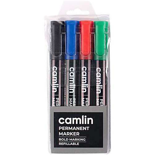 Buy Camlin Permanent Marker - Assorted Online at Best Price of Rs null ...