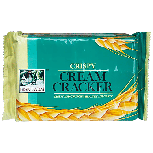 Buy Bisk Farm Cream Cracker Crispy 250 Gm Online At Best Price of Rs 45 ...