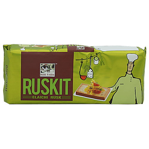 Buy Bisk Farm Rusk Elaichi 200 Gm Online At Best Price of Rs null ...