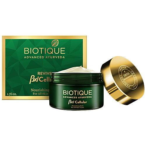 Buy Biotique Face Pack Bio Pistachio Nourishing Bxl Cellular 50 Gm ...