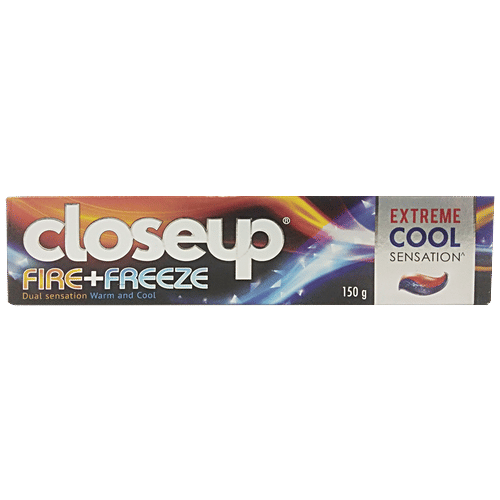 Buy Closeup Toothpaste - Fire Freeze Gel Dual Sensation Warm & Cool ...
