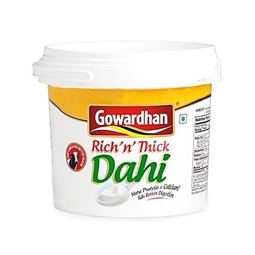 Buy Gowardhan Dahi 2 Kg Online at the Best Price of Rs null - bigbasket