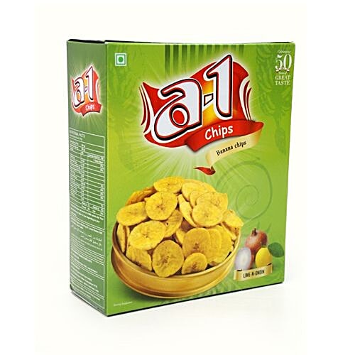 Buy A-1 Chips Banana Chips - Lime-N-Onion Online at Best Price of Rs ...
