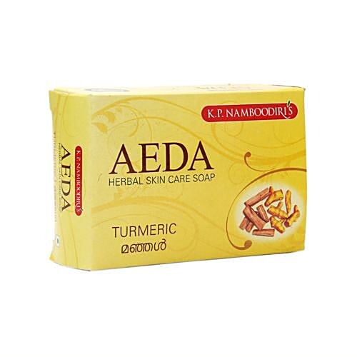 Buy Kp Namboodiris Aeda Soap Turmeric 75 Gm Online At Best Price of Rs ...