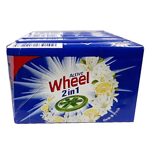 Buy Wheel Blue Detergent Bar 140 Gm Online at the Best Price of Rs 42 ...
