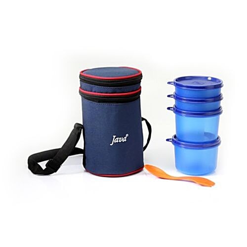 Buy Java Round Lunch Box - Blue Online at Best Price of Rs 680 - bigbasket