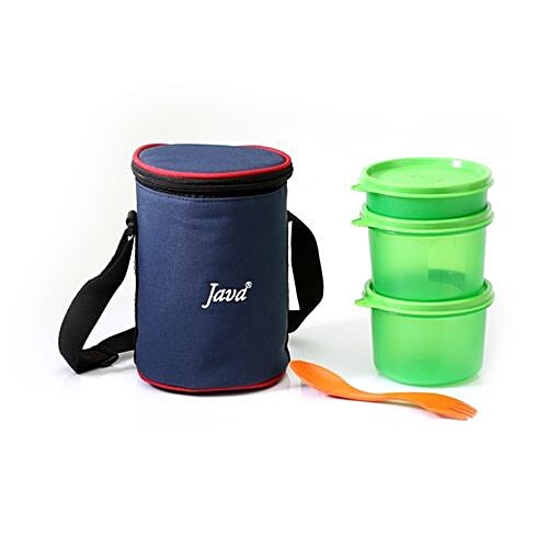 Buy Java Round Lunch Box - Green Online at Best Price of Rs 550 - bigbasket