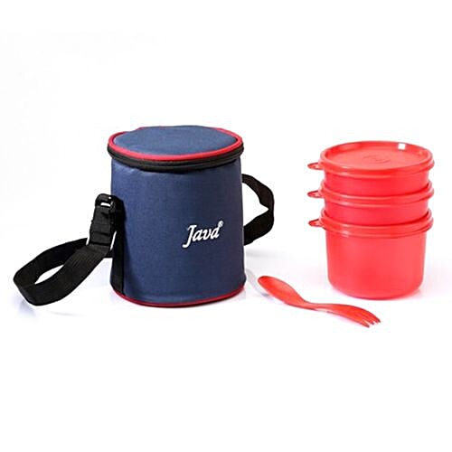 Buy Java Round Lunch Box - Red Online at Best Price of Rs 499 - bigbasket