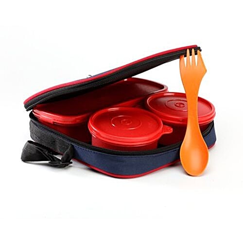 Buy Java Square Lunch Box - Red Online at Best Price of Rs null - bigbasket