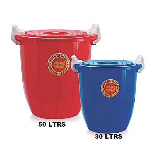 Buy Nakoda Turbo Bucket with Lid - Assorted Color Online at Best Price ...