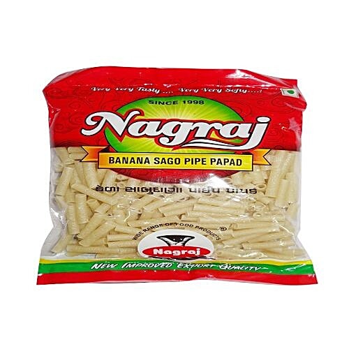 Buy Nagraj Papad - Banana Sago Rings Online at Best Price of Rs null ...