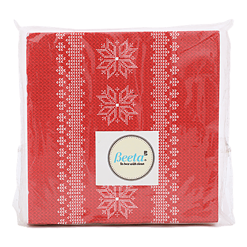 Buy Beeta Printed Napkin Paper Tissue 20x3 Ply Online at Best Price. of ...