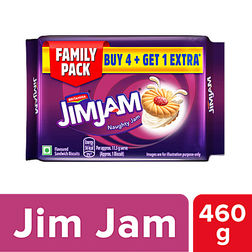 Buy Britannia Jim Jam Cream Biscuit Online at Best Price of Rs 100 ...