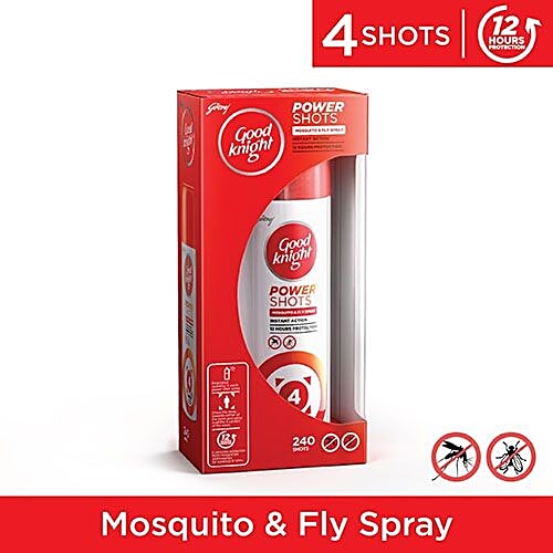 Buy Good Knight Advanced Power Shots Mosquito & Fly Spray Online at ...