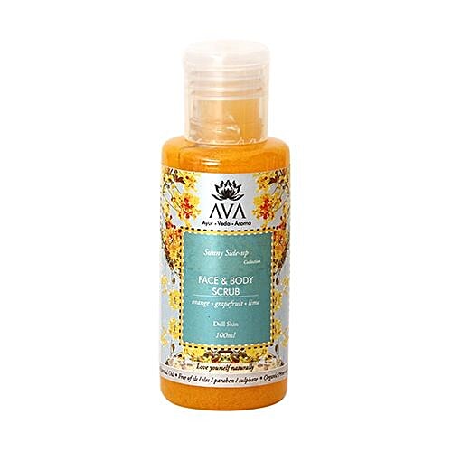 Buy Ayur. Veda . Aroma Face and Body Scrub - Dull Skin Sunny Side up ...