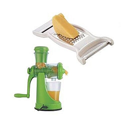 Buy Fancy Centre 3 In 1 Peeler & Fruit Juicer Set Online at Best Price ...