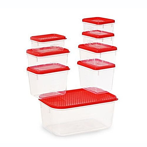 Buy All Time Polka Container Red 345 Ltr Online At Best Price of Rs 150 ...