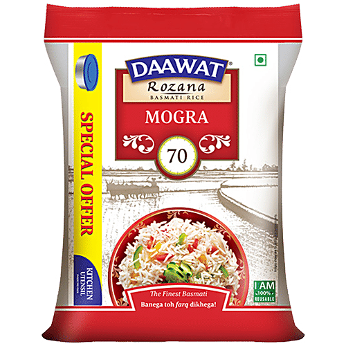 Buy Daawat Rozana Mogra Basmati Rice 10 Kg Online At Best Price of Rs ...