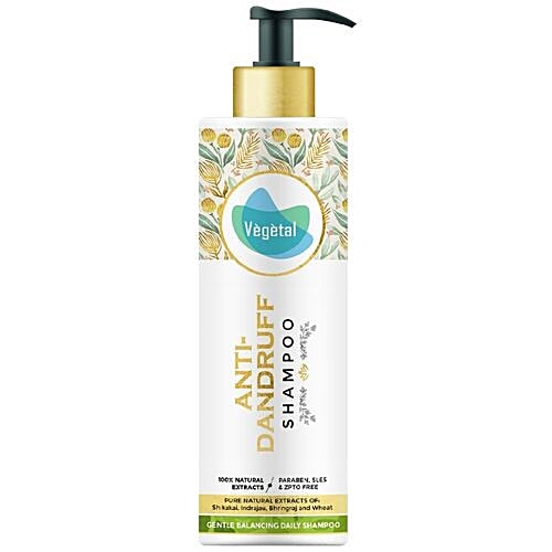 Buy Vegetal Anti-Dandruff Gentle Balancing Daily Shampoo - Shikakai ...