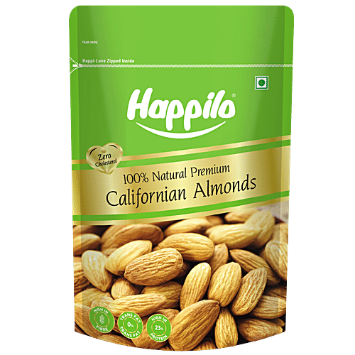 Buy Happilo Almonds 100 Natural Premium Californian 200 Gm Online At ...