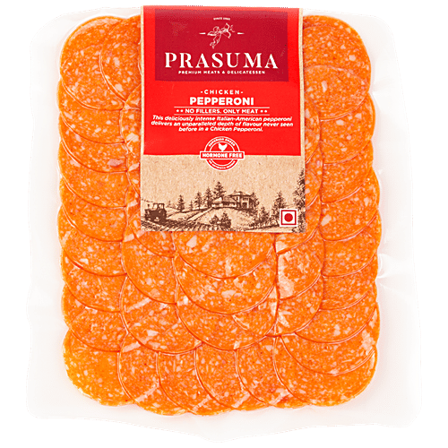 Buy Prasuma Chicken Pepperoni Fresh Chilled 100 Gm Online At Best Price ...