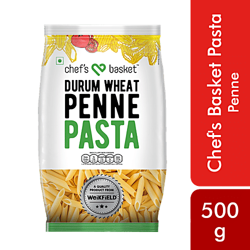 Buy Chefs Basket Durum Wheat Pasta Penne 500 Gm Online At Best Price of ...