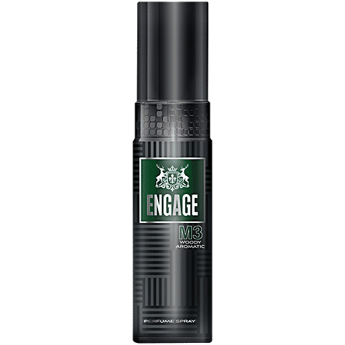 Buy Engage M3 Perfume Spray - For Men, Fresh and Minty Fragrance Online ...